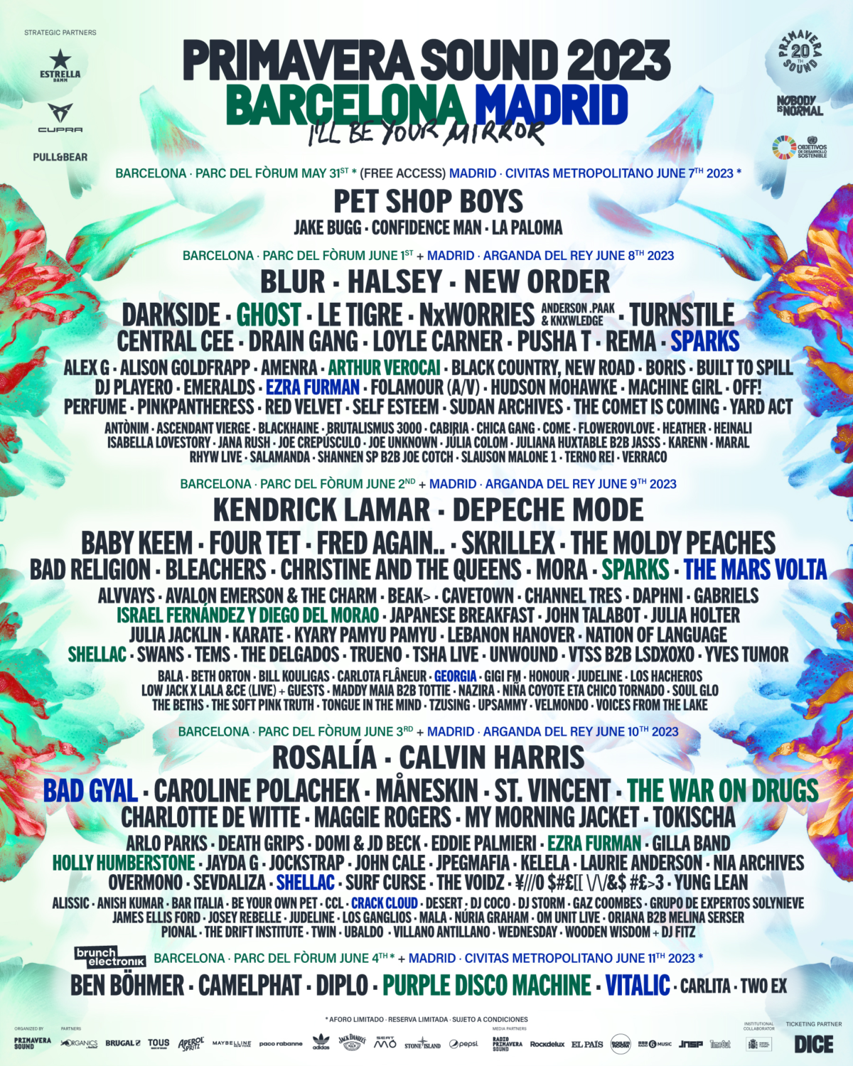 Primavera Sound divulga o lineup completo para as edições de Barcelona ...