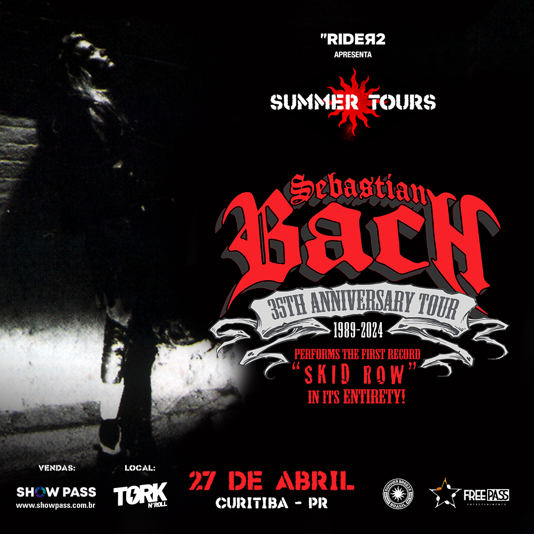 Sebastian Bach anuncia show em Curitiba como parte da Summer Tours ...